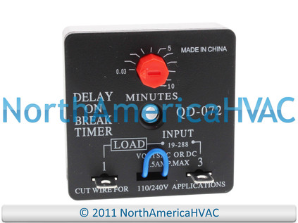 ClimaTek Delay On Break Timer Fits ICM ICM102 ICM201 ICM102B ICM102F ...