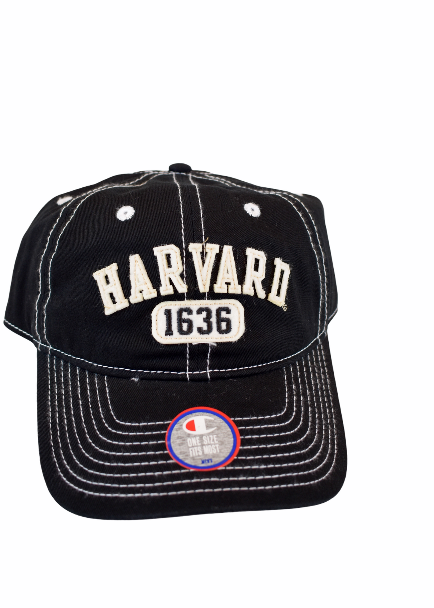 HARVARD BAR CAP BLACK - Sea Boston USA