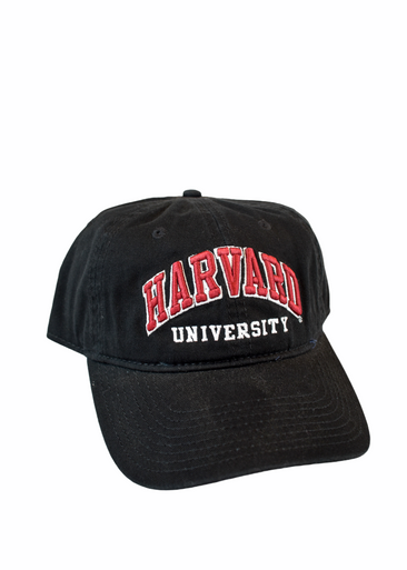 HARVARD UNIV CAP - BLACK - Sea Boston USA