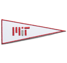 MIT PENNANT PATCH - Sea Boston USA