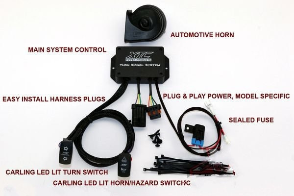 Polaris General 1000 Play™ Turn Signal System with Horn By XTC Power ...