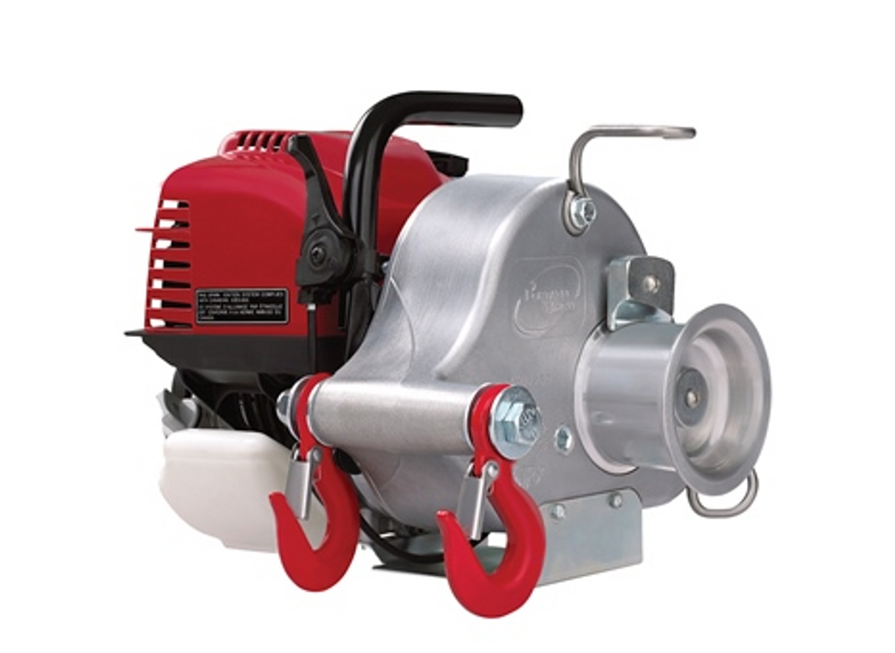 Polaris General 1550lbs Gas Powered Portable Capstan Winch Kit By Kimpex