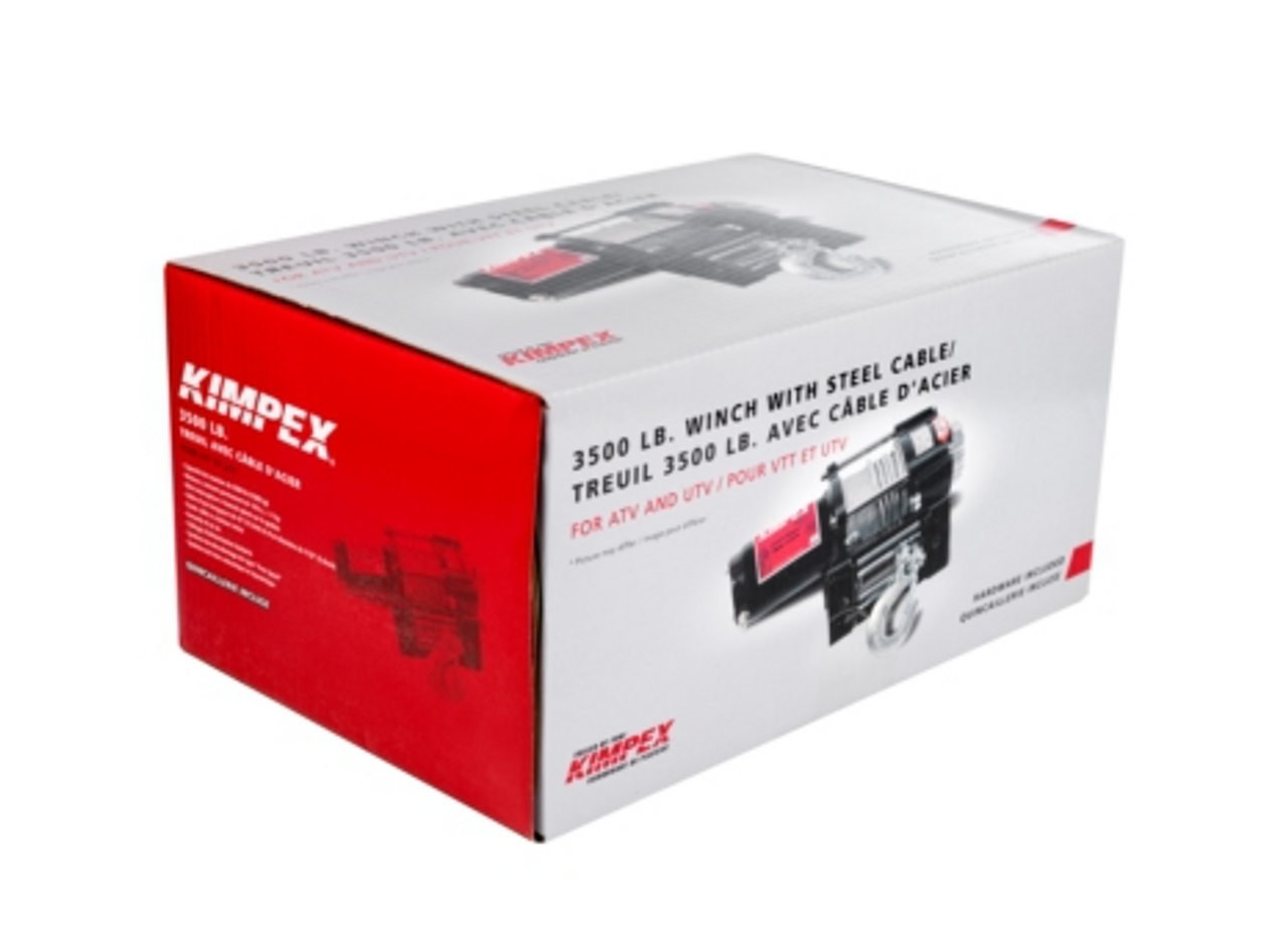 Polaris General 3500lbs Winch Kit By Kimpex