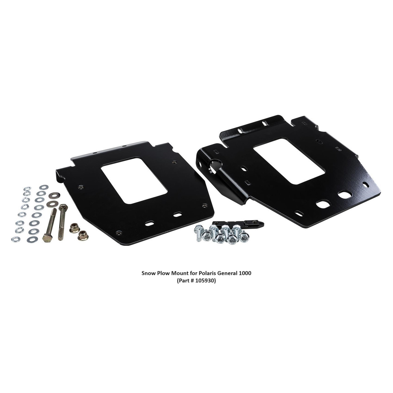 Polaris General Complete Snow Plow System By Kfi Products Kfi Snwplw