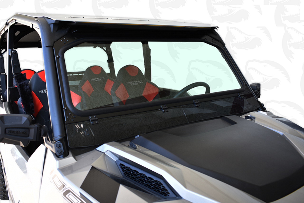 General Vented Full Glass Windshield By Utvzilla Zil Gen Ws Gls Y Epg