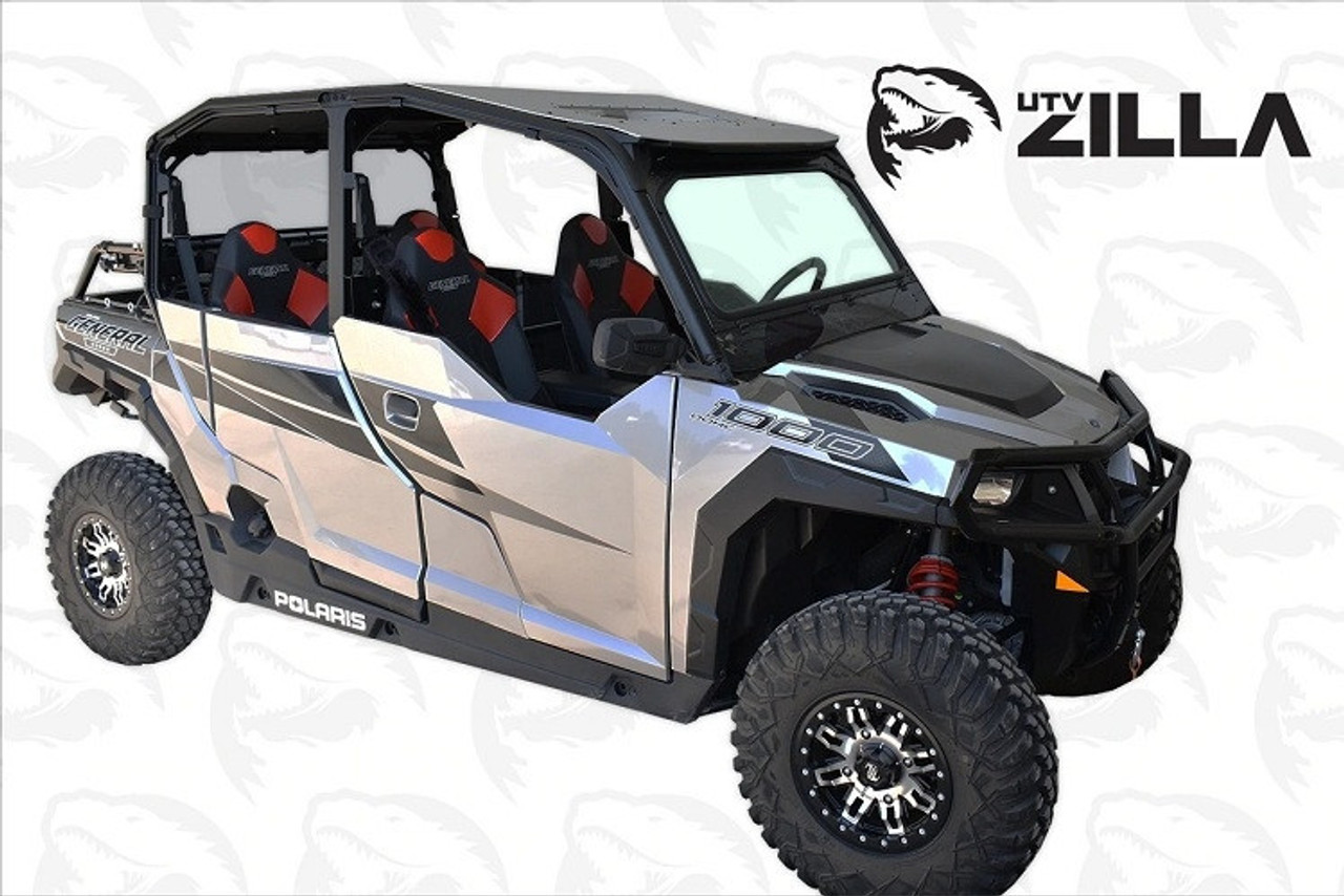 General Vented Full Glass Windshield By Utvzilla Zil Gen Ws Gls Y Epg