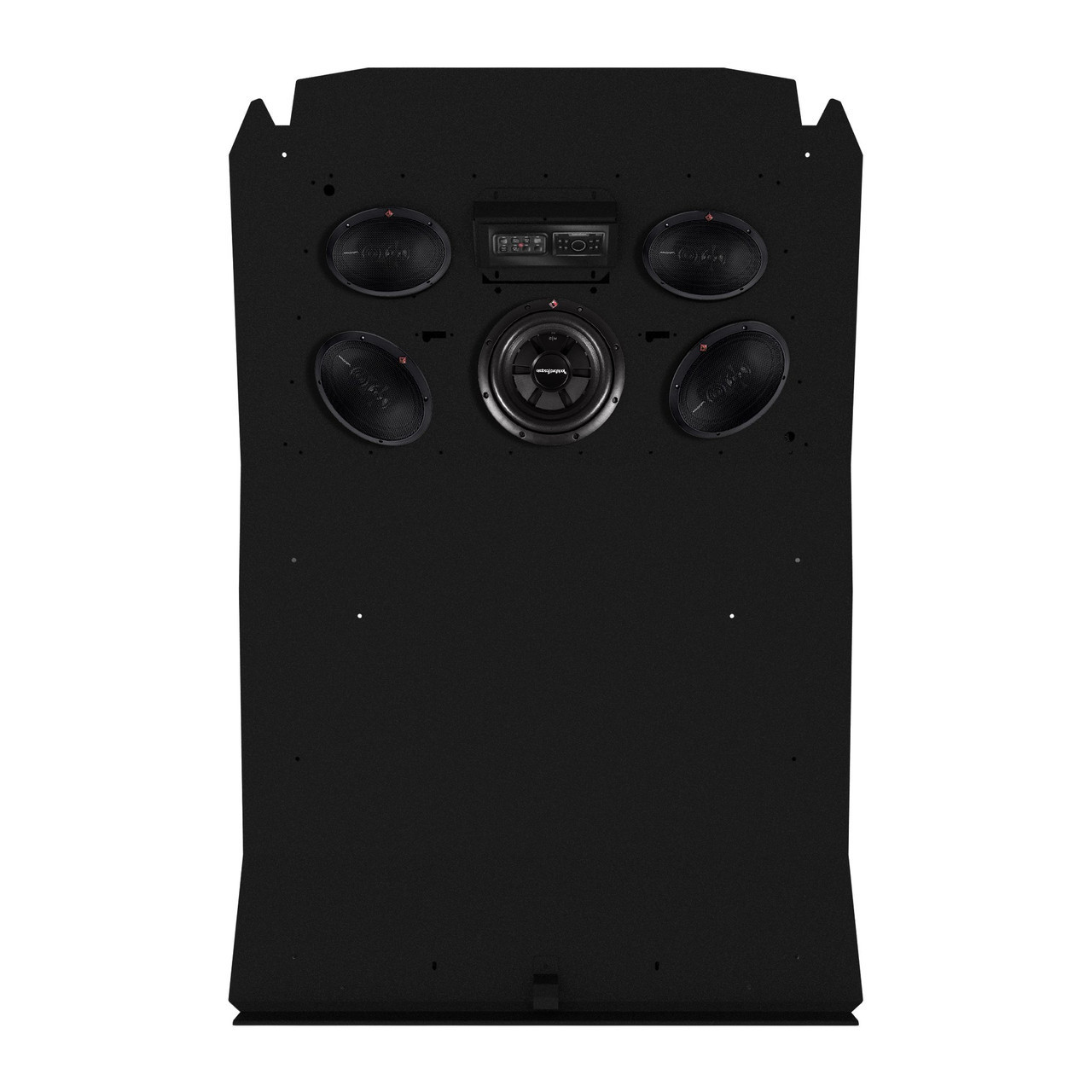 Polaris General 4 Crew Level 3 Audio Roof And Rack By Thumper Fab