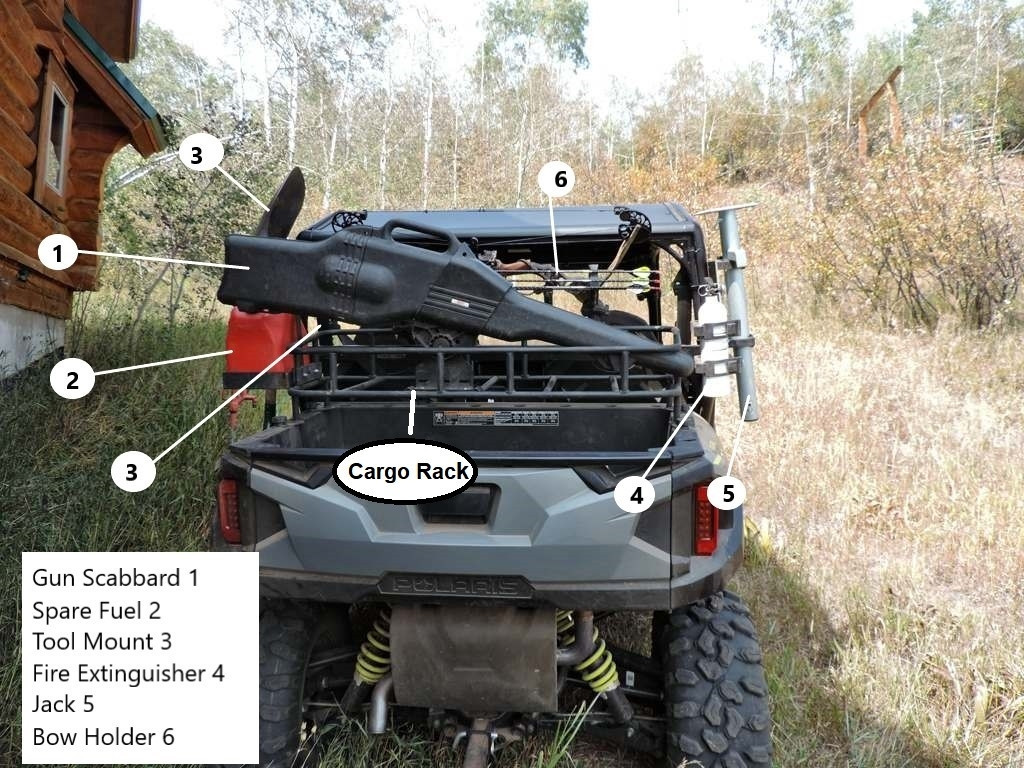 Polaris General Storage Rack - Hornet Outdoors G-1000