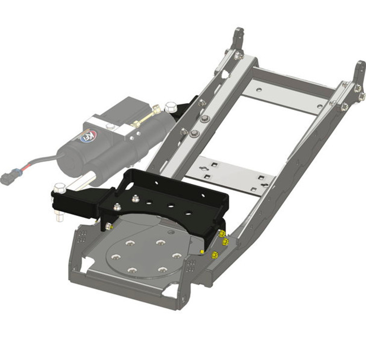 Polaris General Utv Pro 20 Plow Actuator Kit By Kfi Act203106305105940