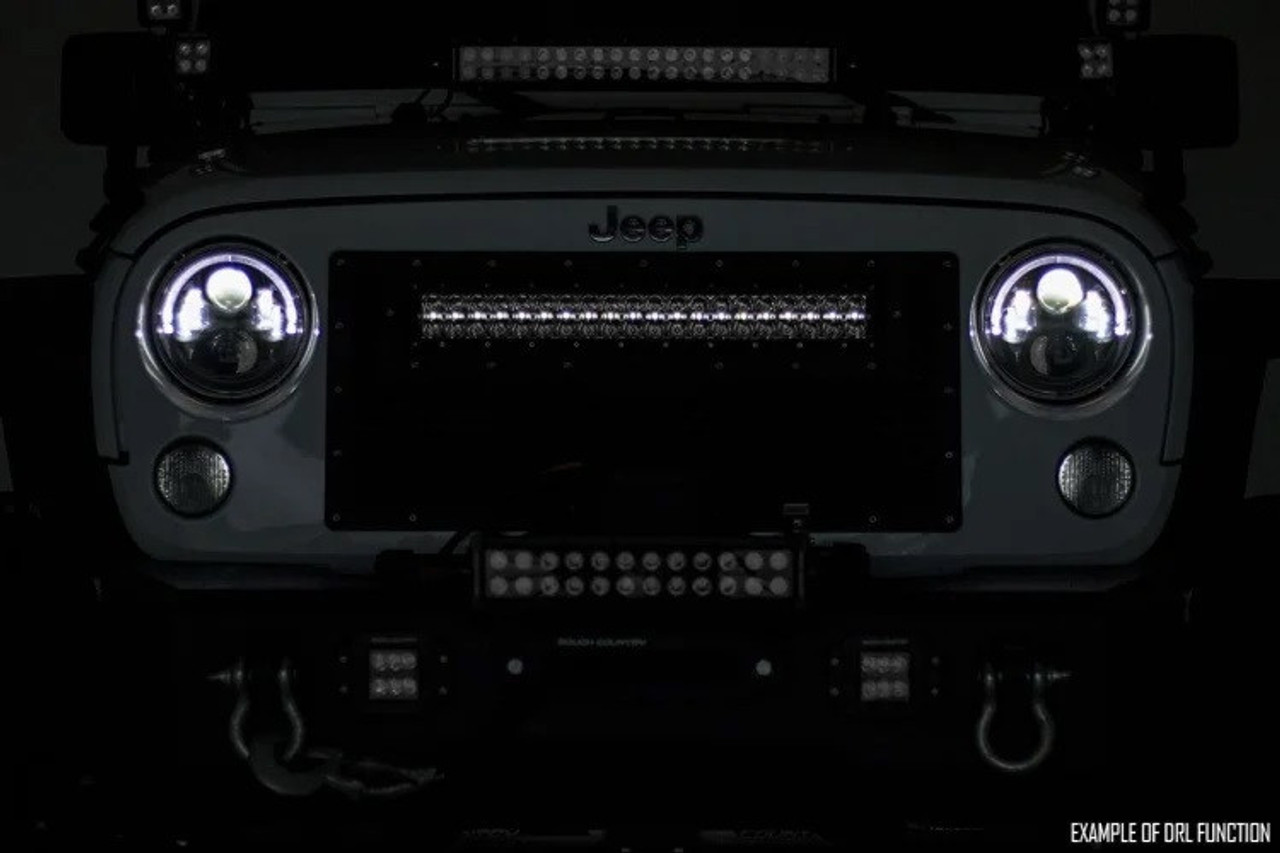 Polaris General 30 Inch Curved Cree Led Light Bar Dual Row Black