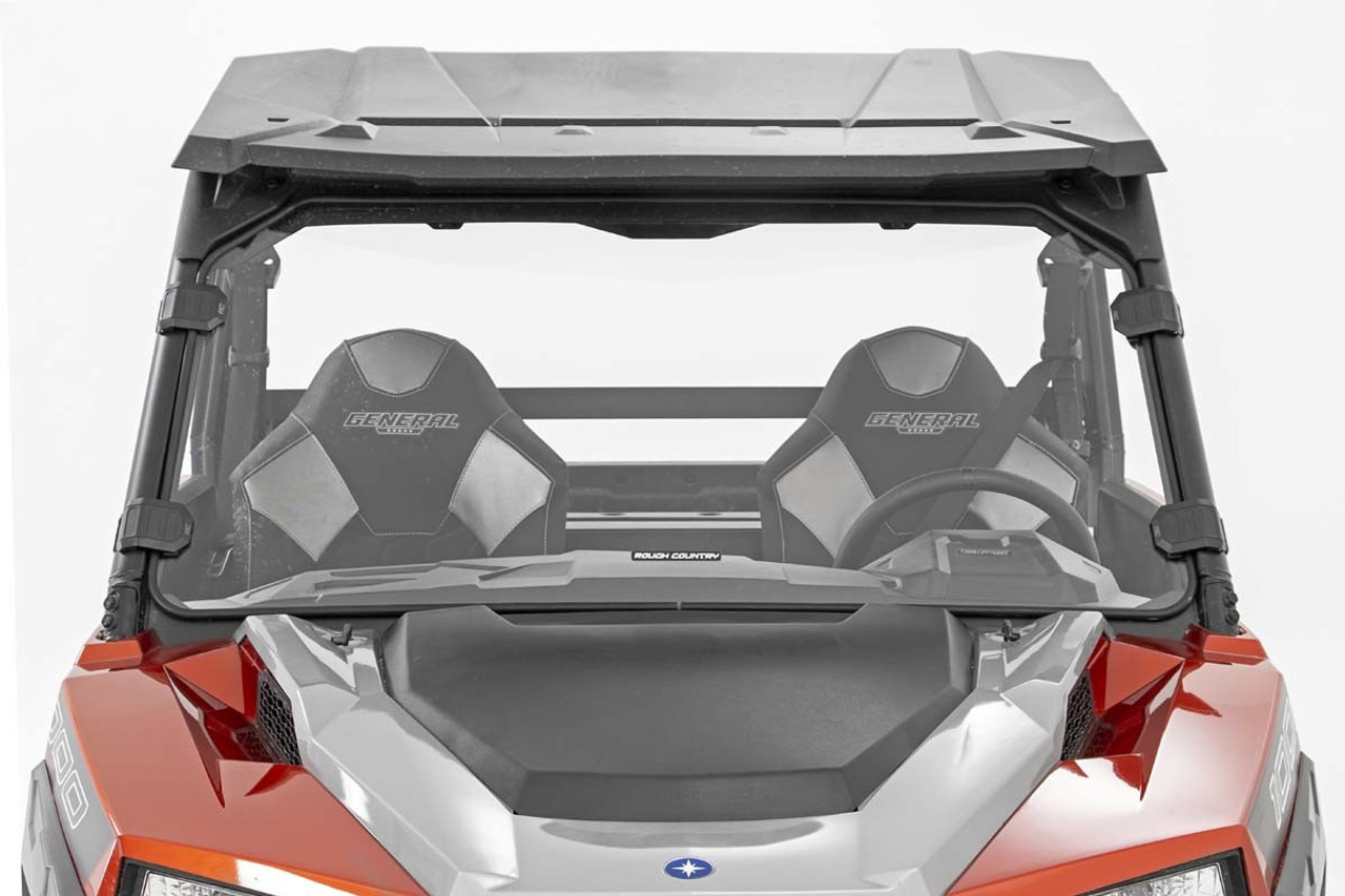 Polaris General Full Windshield Scratch Resistant By Rough Country