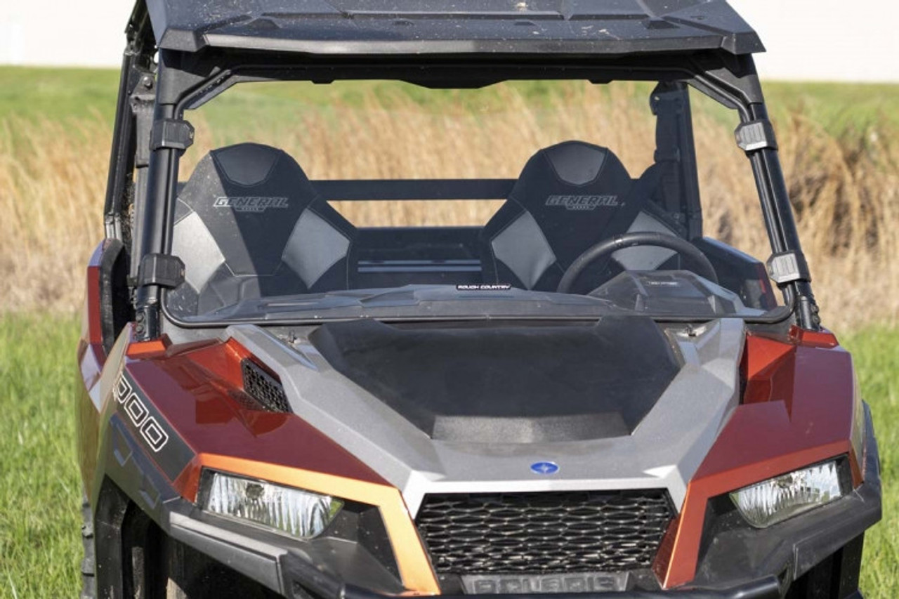 Polaris General Full Windshield Scratch Resistant By Rough Country