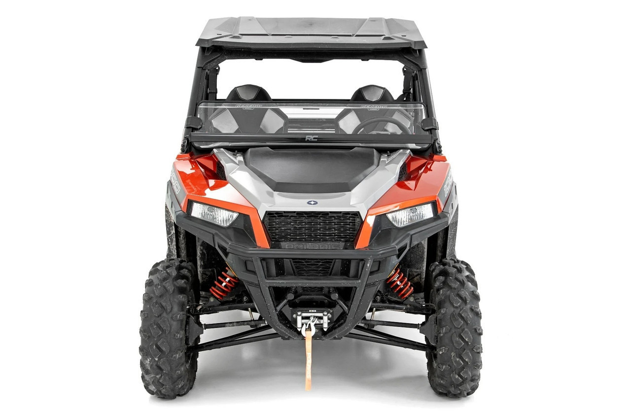 Polaris General Half Windshield Scratch Resistant By Rough Country