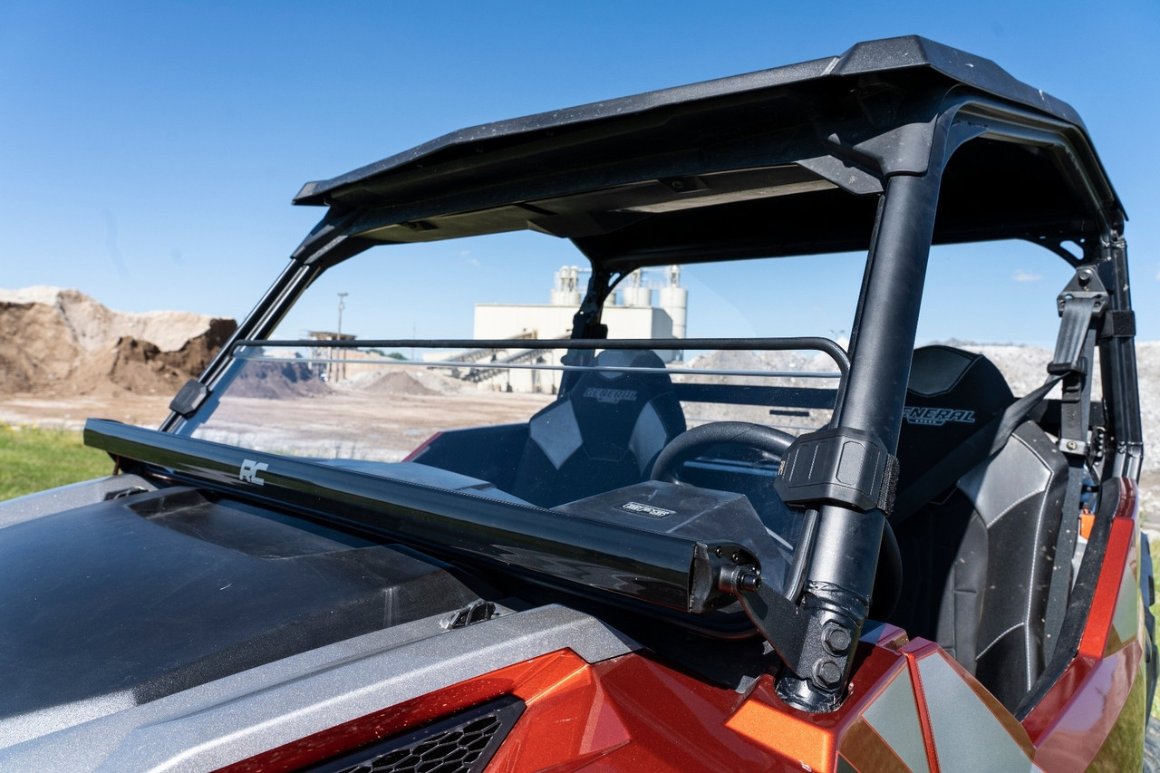 Polaris General Half Windshield Scratch Resistant By Rough Country