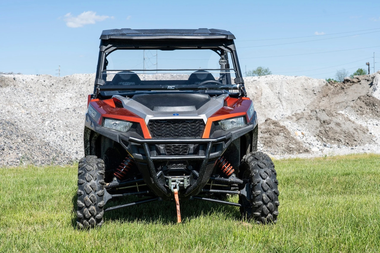 Polaris General Half Windshield Scratch Resistant By Rough Country