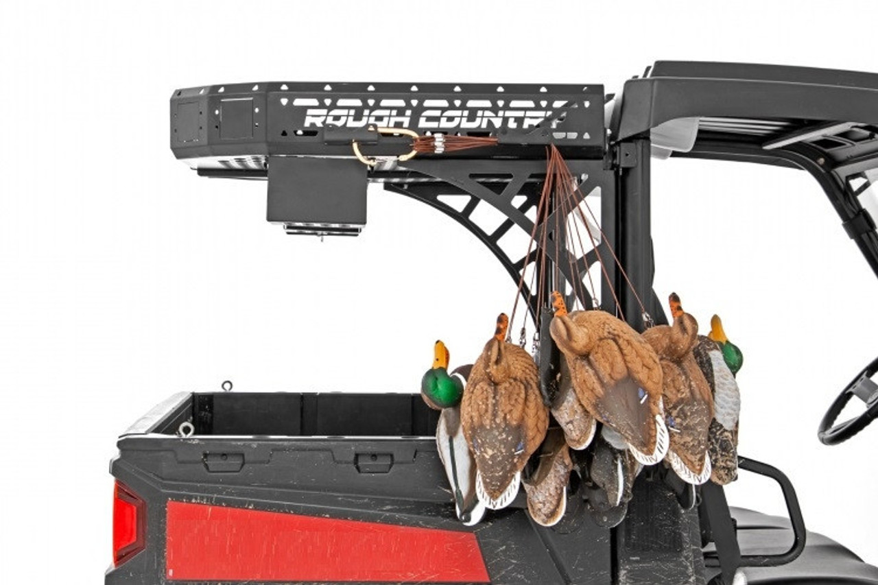 Polaris General Utv Rack Rifle Case Mounting Brackets By Rough Country