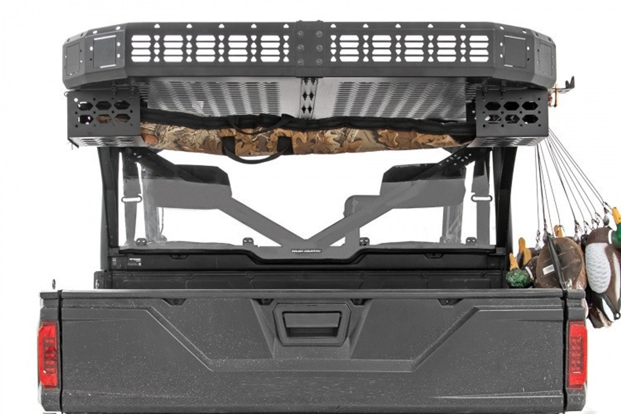 Polaris General Utv Rack Rifle Case Mounting Brackets By Rough Country