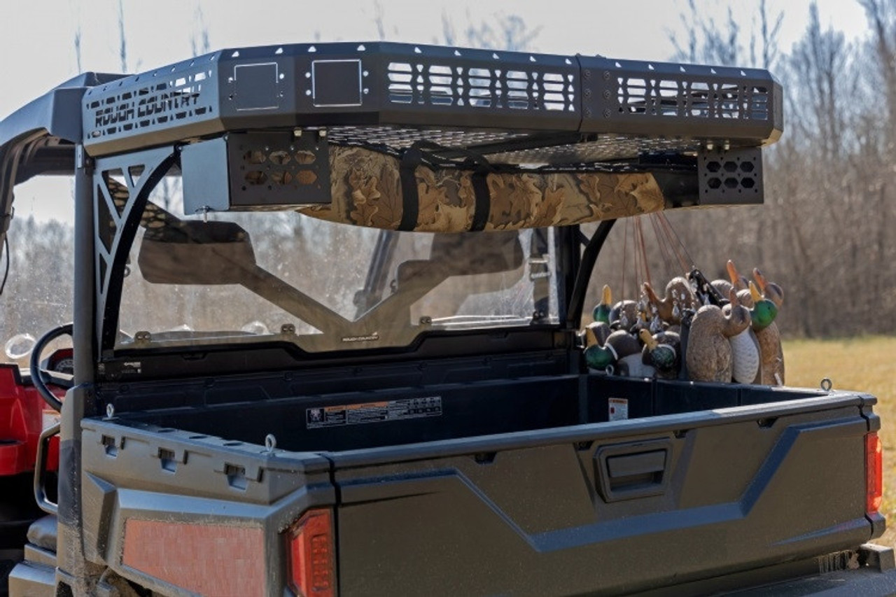 Polaris General Utv Rack Rifle Case Mounting Brackets By Rough Country