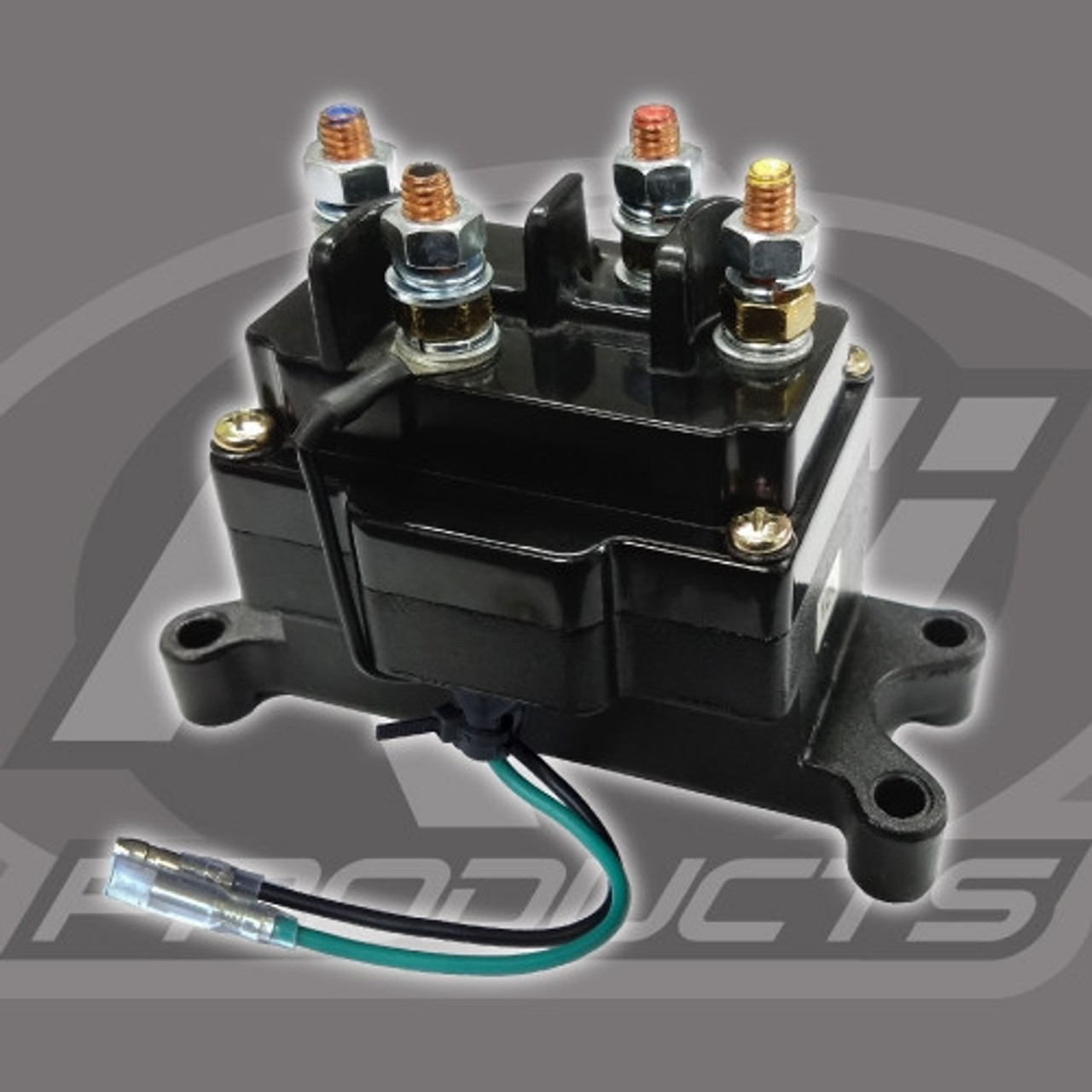 Polaris General 5000 Lb Assault Series Winch Wide By Kfi As 50w Series