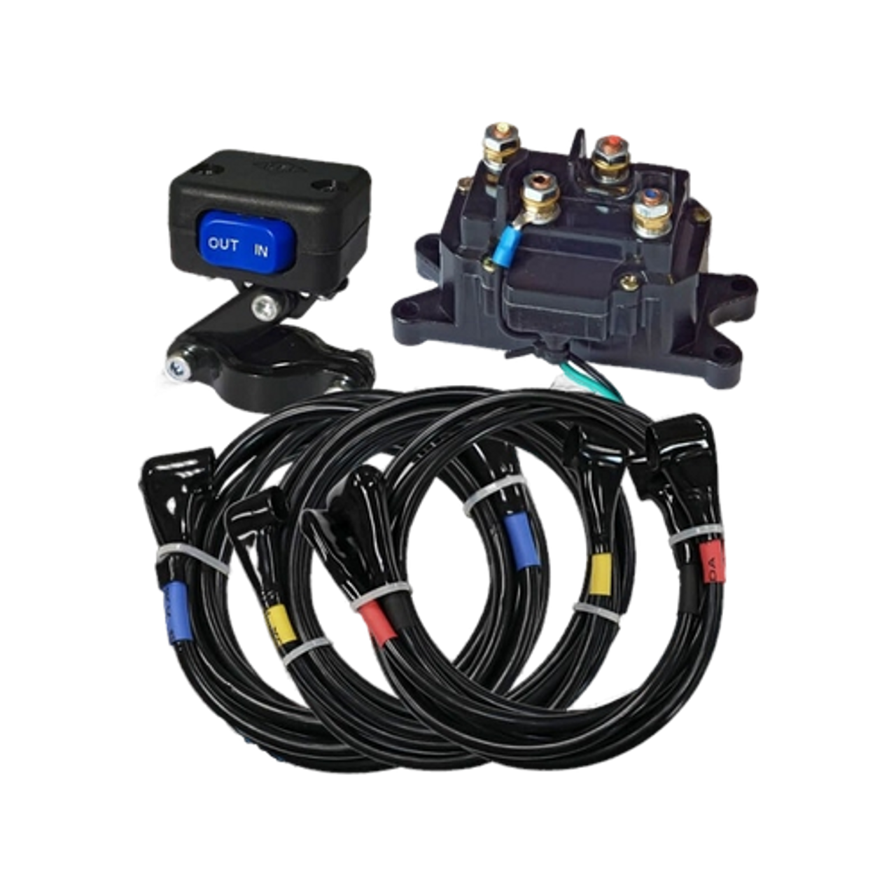 Polaris General 12v Winch Wiring Kit By Kfi Atv Wk Epg
