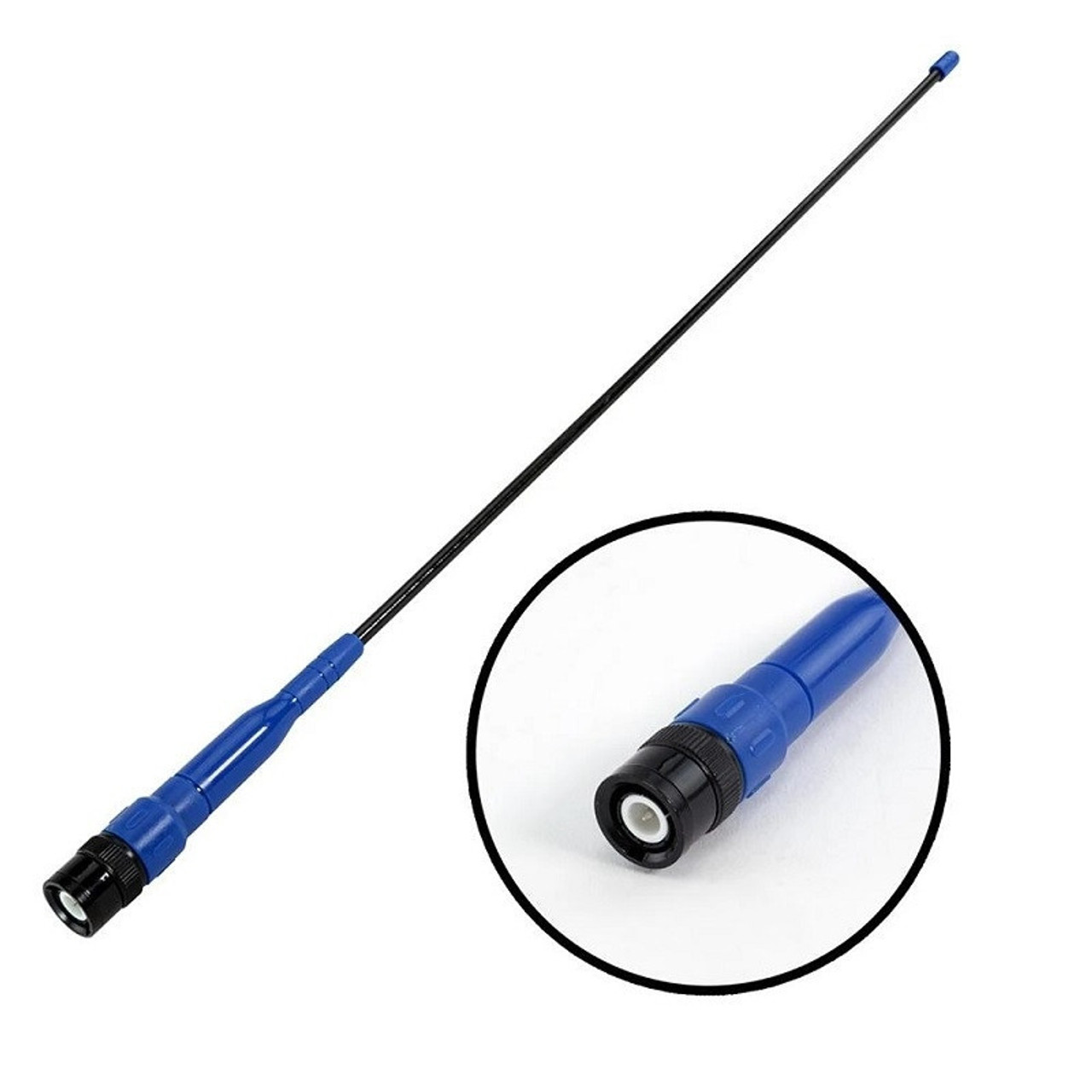 Polaris General Dual Band Ducky Antenna With Bnc Connector For Handheld