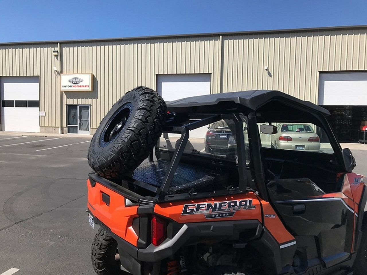 Polaris General Fast Back Rear Rack By Side By Customs Fast Back Rear