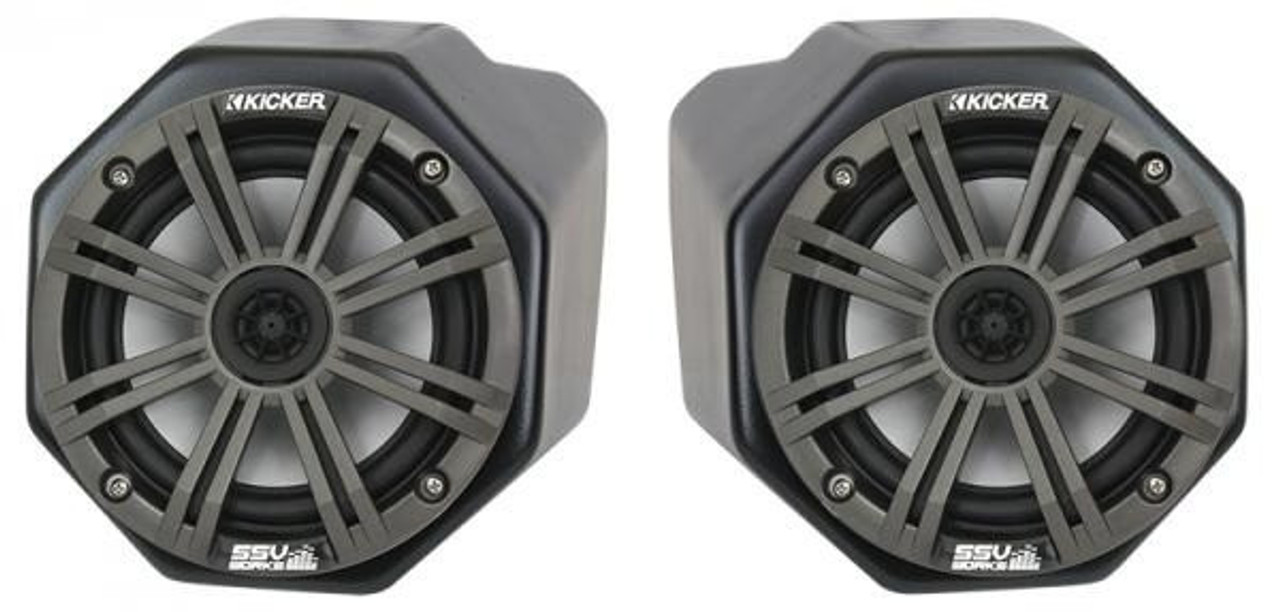 General With Ride Command Complete Kicker 3 Speaker Plug And Play System