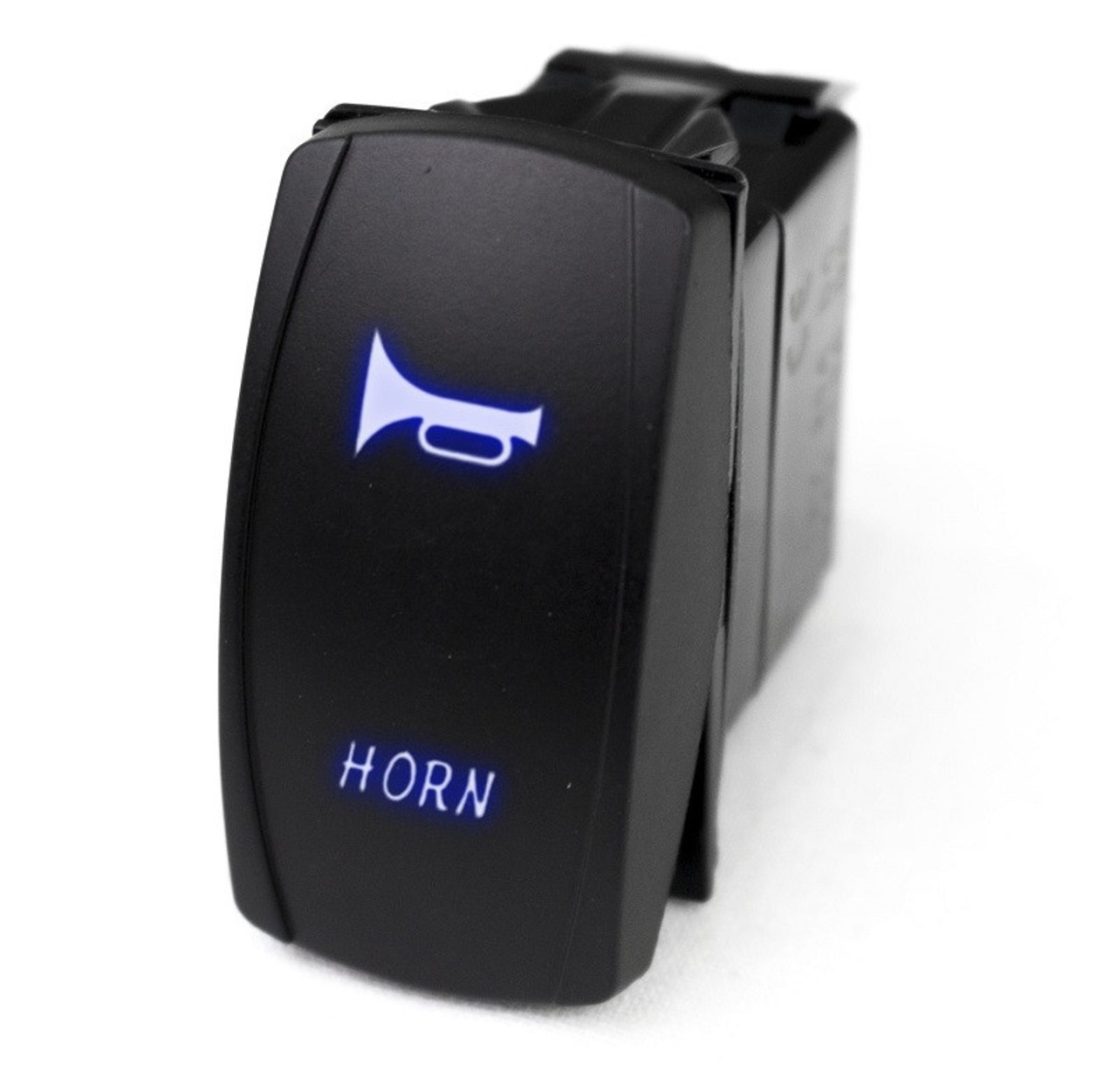 Polaris General Led Rocker Switch W Blue Led Radiance Horn By Race