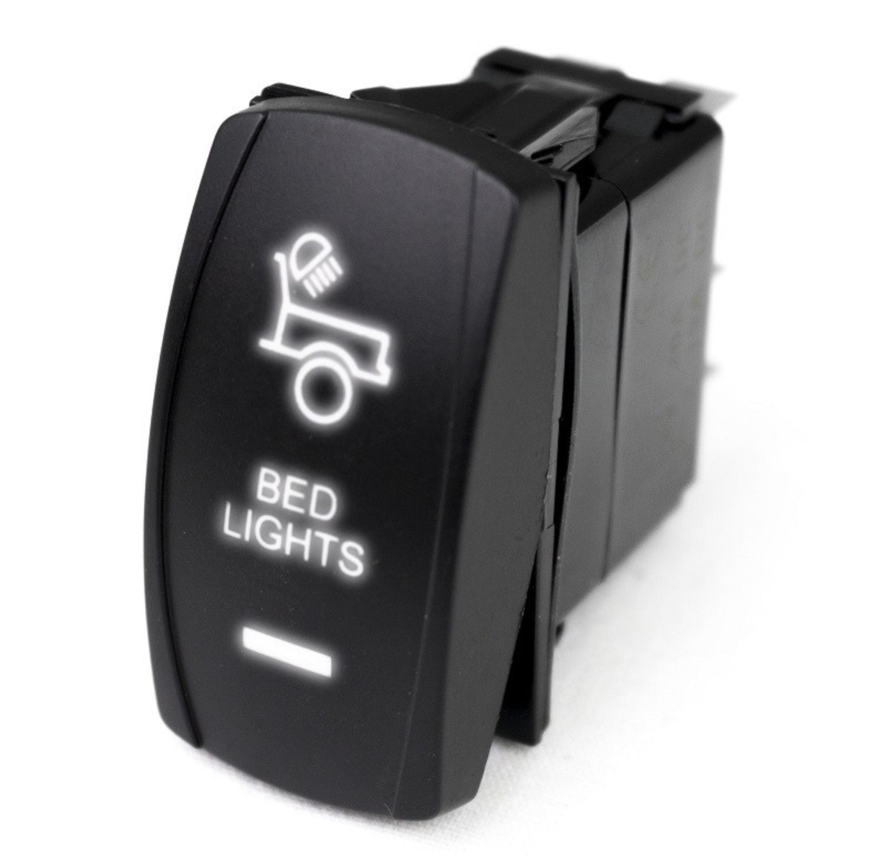 Polaris General Led Rocker Switch W White Led Radiance Bed Lights By