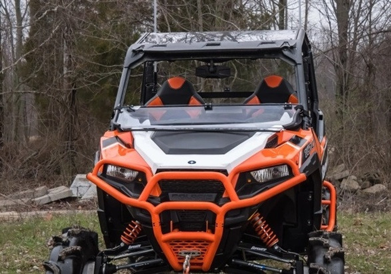 Polaris General Xp 1000 Scratch Resistant Flip Windshield By Superatv