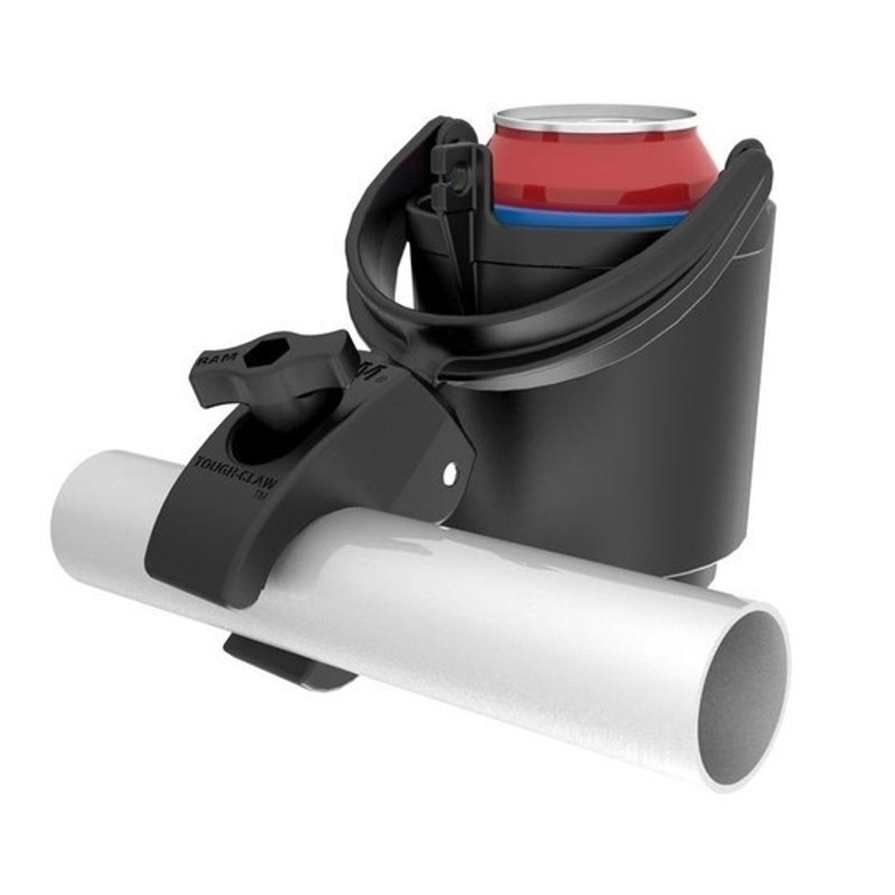 Polaris General Level Cup Drink Holder With Tough Claw Mount By Ram