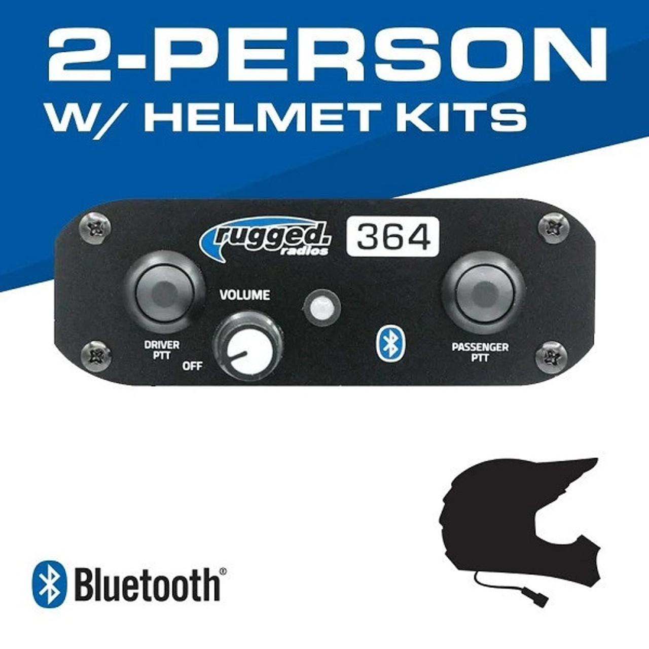Polaris General 2 Person 364 Communication Intercom System With