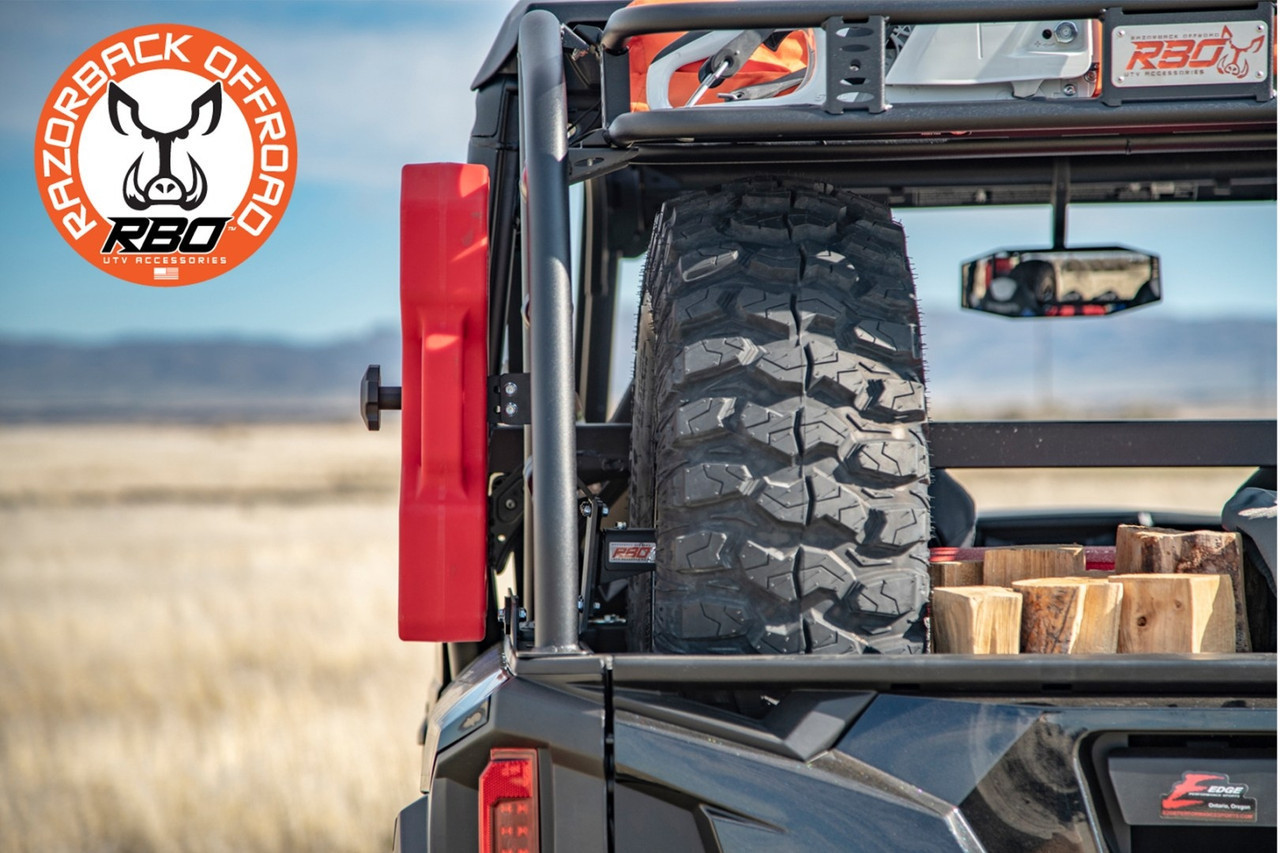 Polaris General Spare Tire Mount By Razorback Offroad