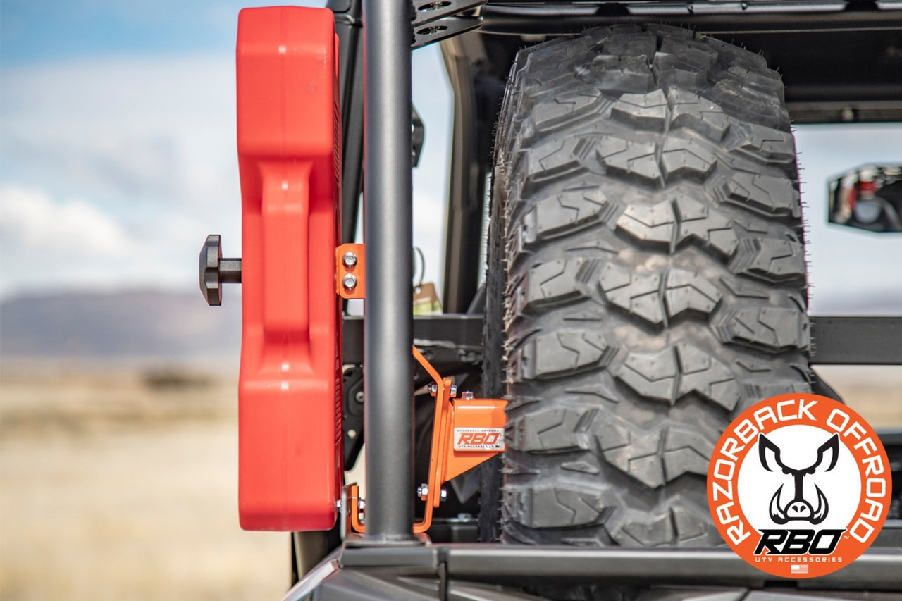 Polaris General Spare Tire Mount By Razorback Offroad