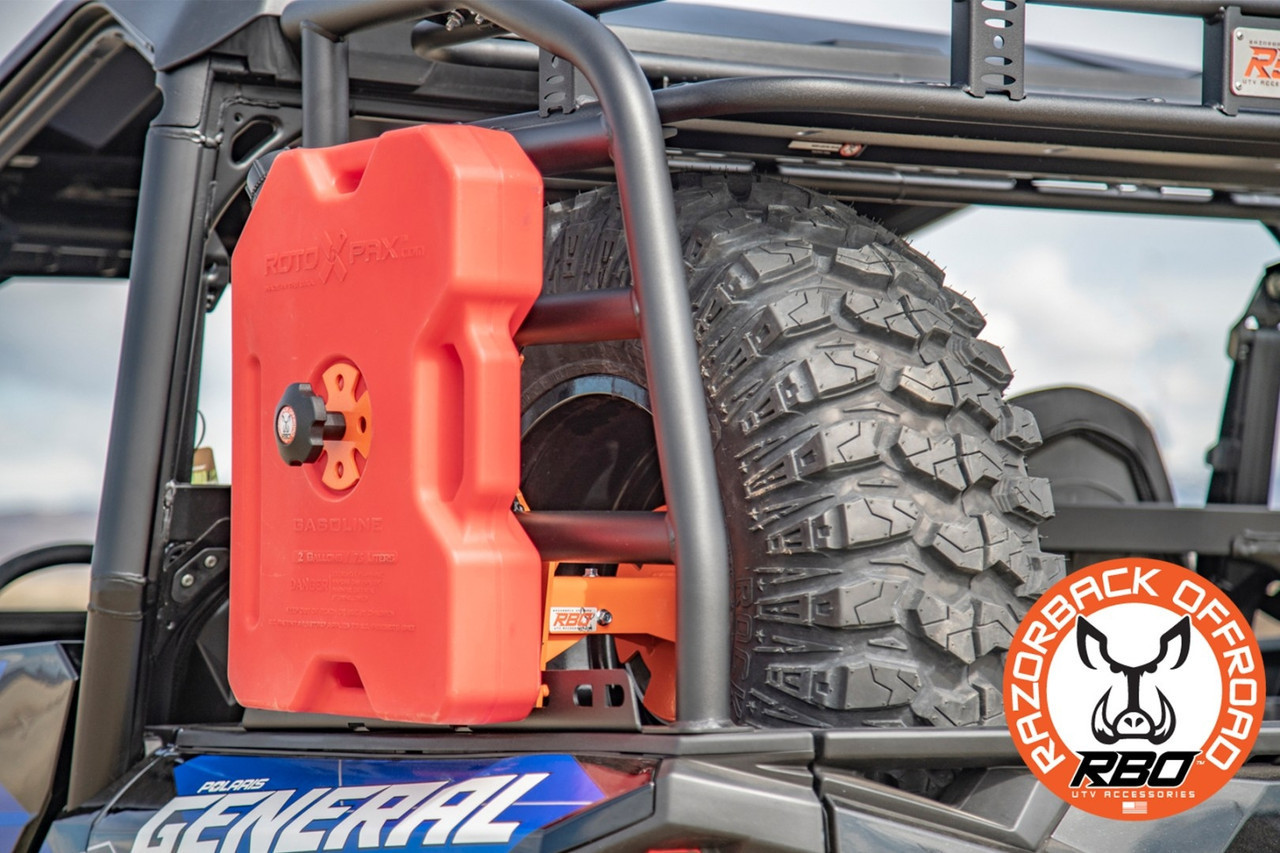 Polaris General Spare Tire Mount By Razorback Offroad