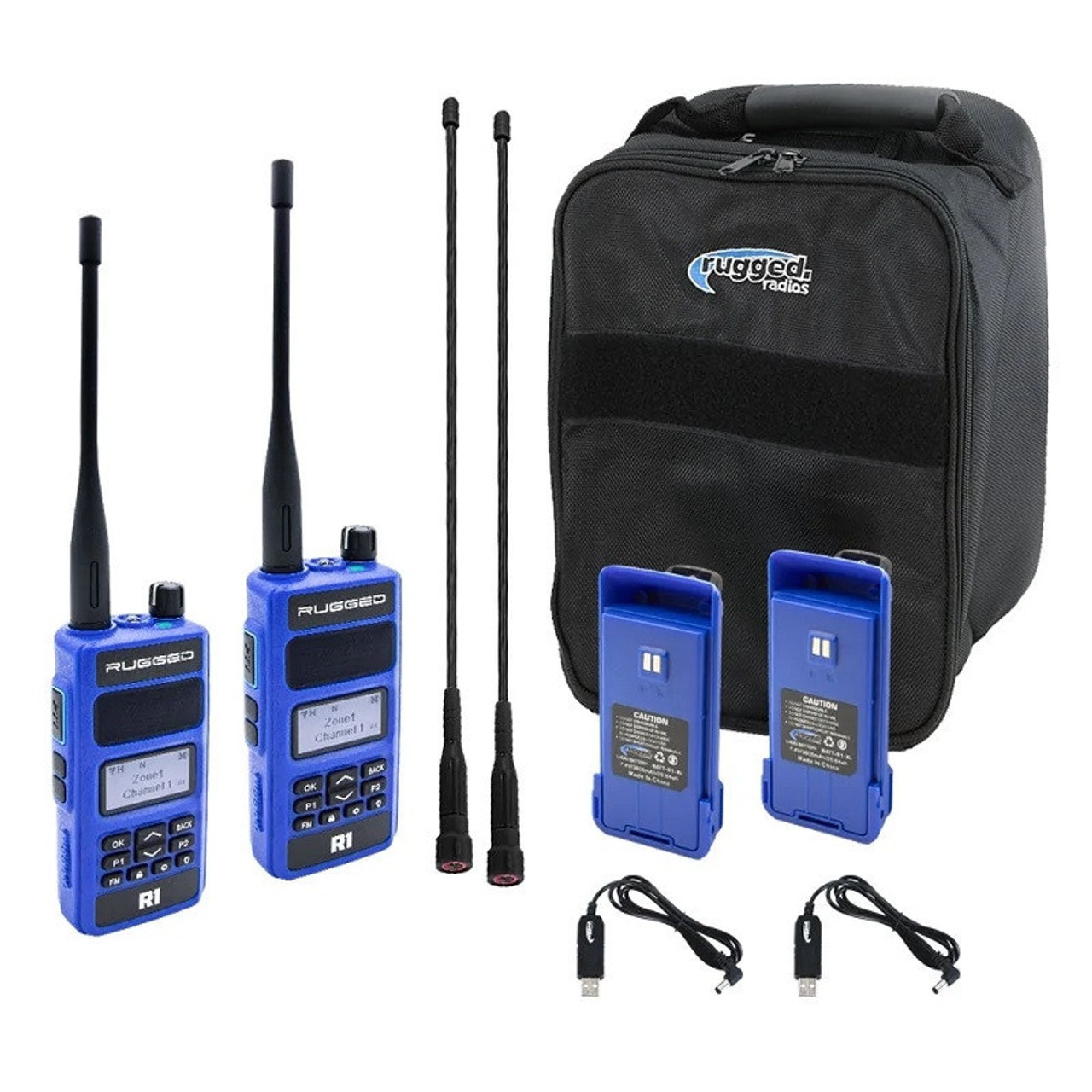 Polaris General Ready Pack With Rugged R1 Handheld Radios Digital