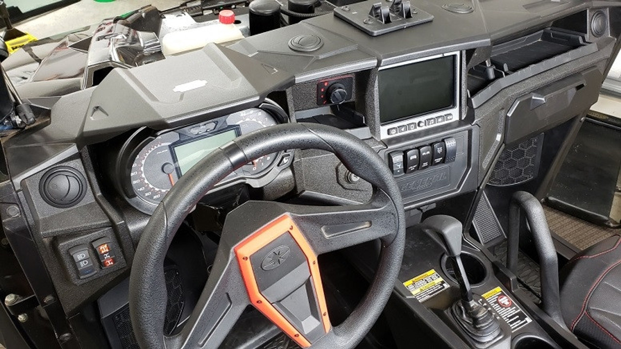 Polaris General 1000 Cab Heater With Rockford Fosgate Subwoofer