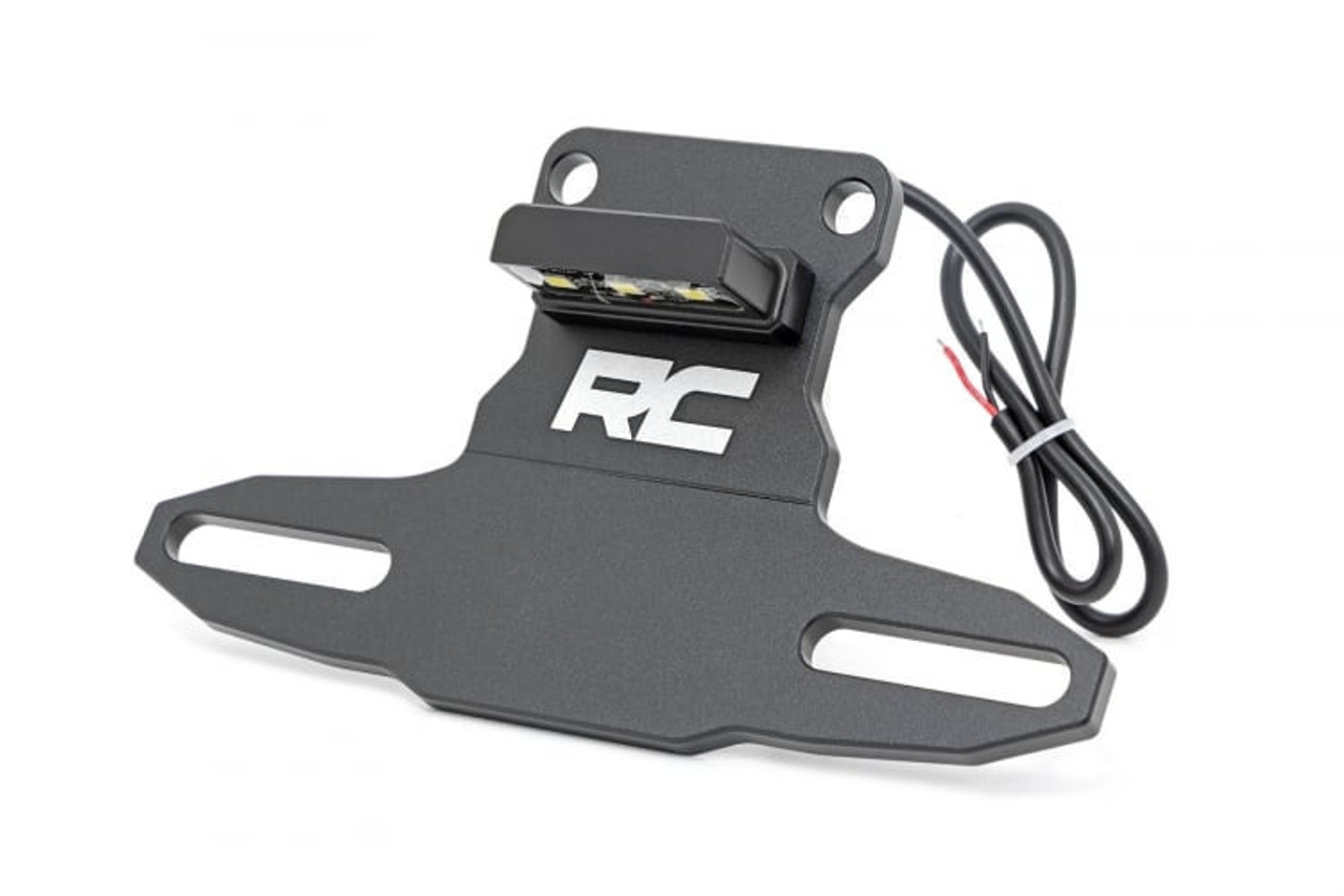Polaris General Led Lighted Universal License Plate Bracket By Rough