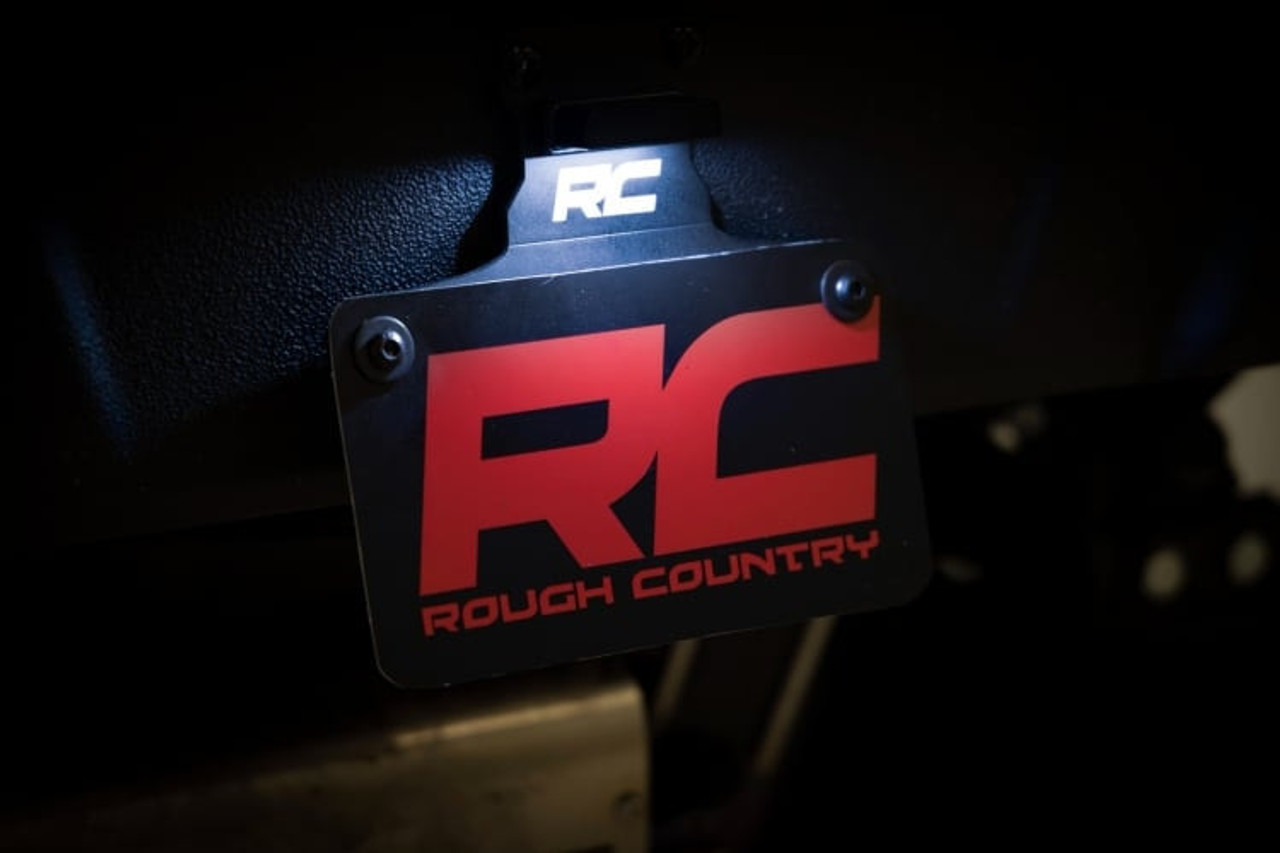 Polaris General Led Lighted Universal License Plate Bracket By Rough