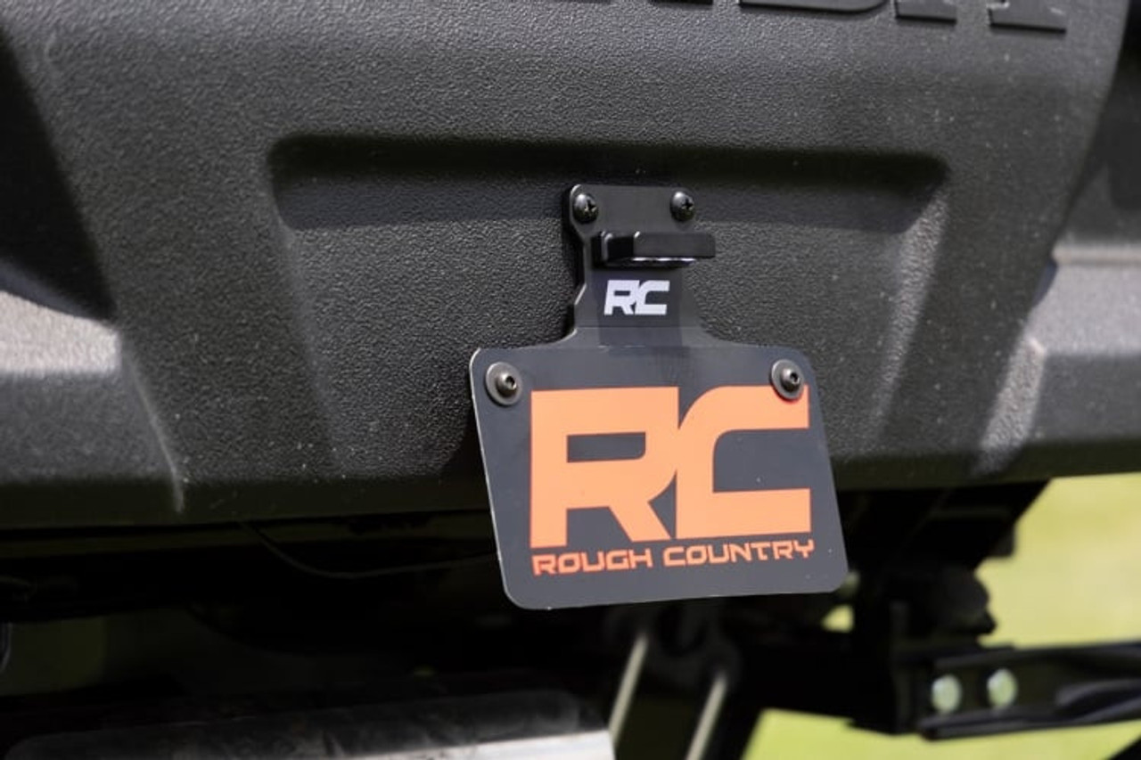 Polaris General Led Lighted Universal License Plate Bracket By Rough