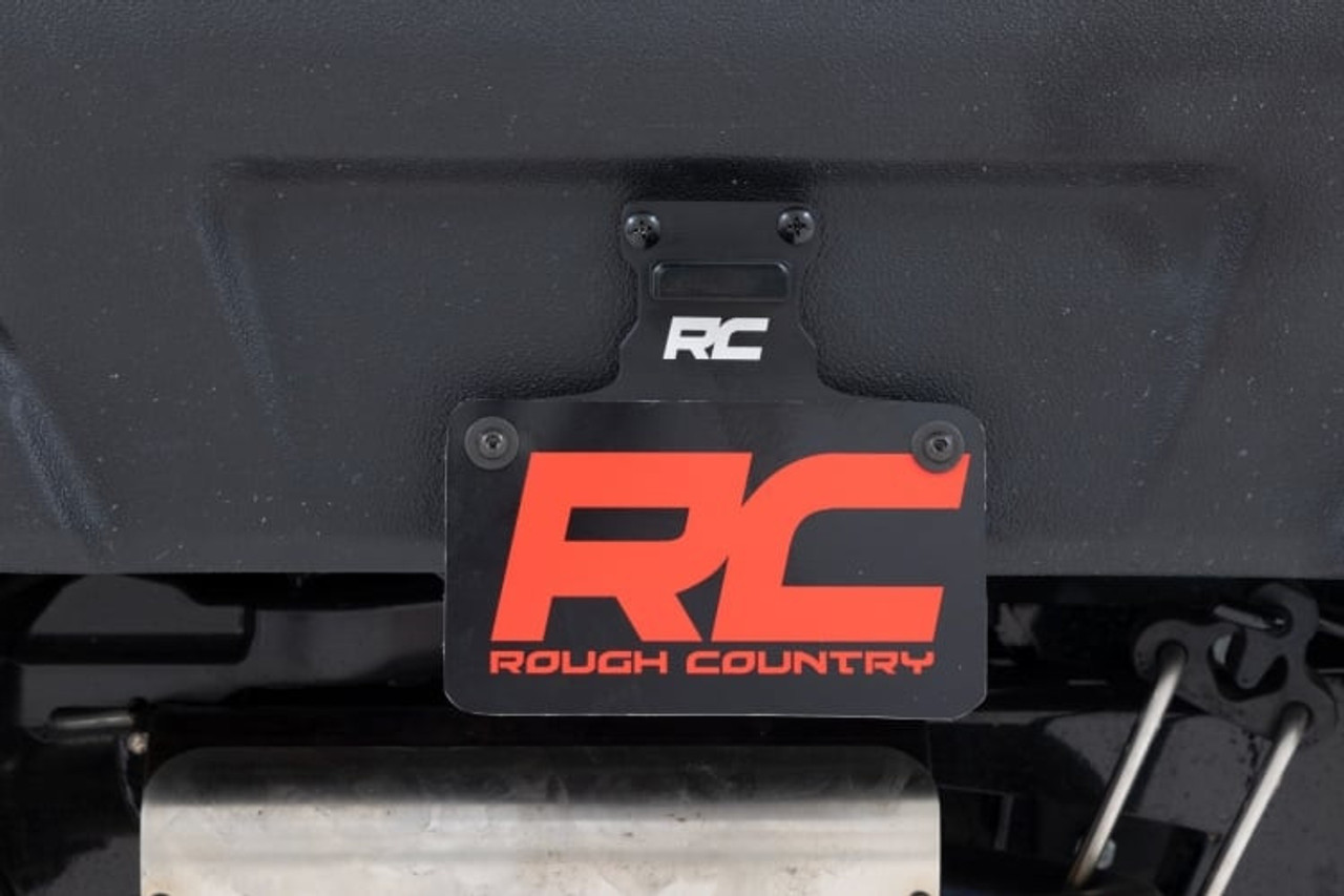 Polaris General Led Lighted Universal License Plate Bracket By Rough
