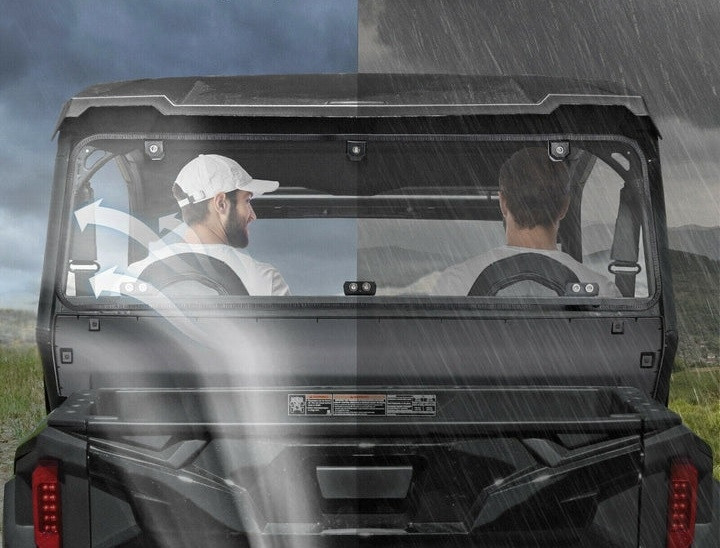 Enhance Your Off-Roading Experience with Polaris General's Clear Rear ...