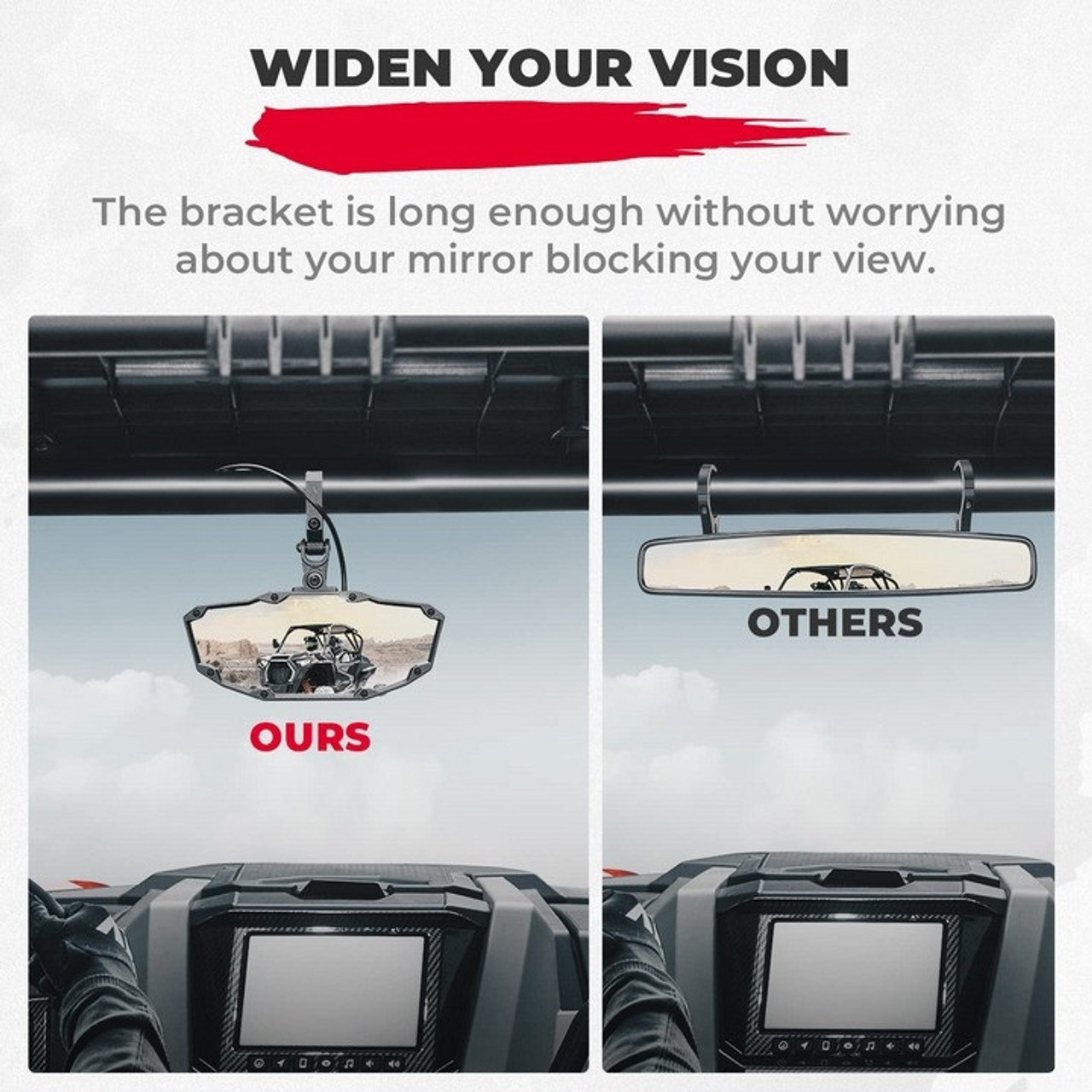 Enhance Visibility On Your Polaris General With Kemimotos Rear View