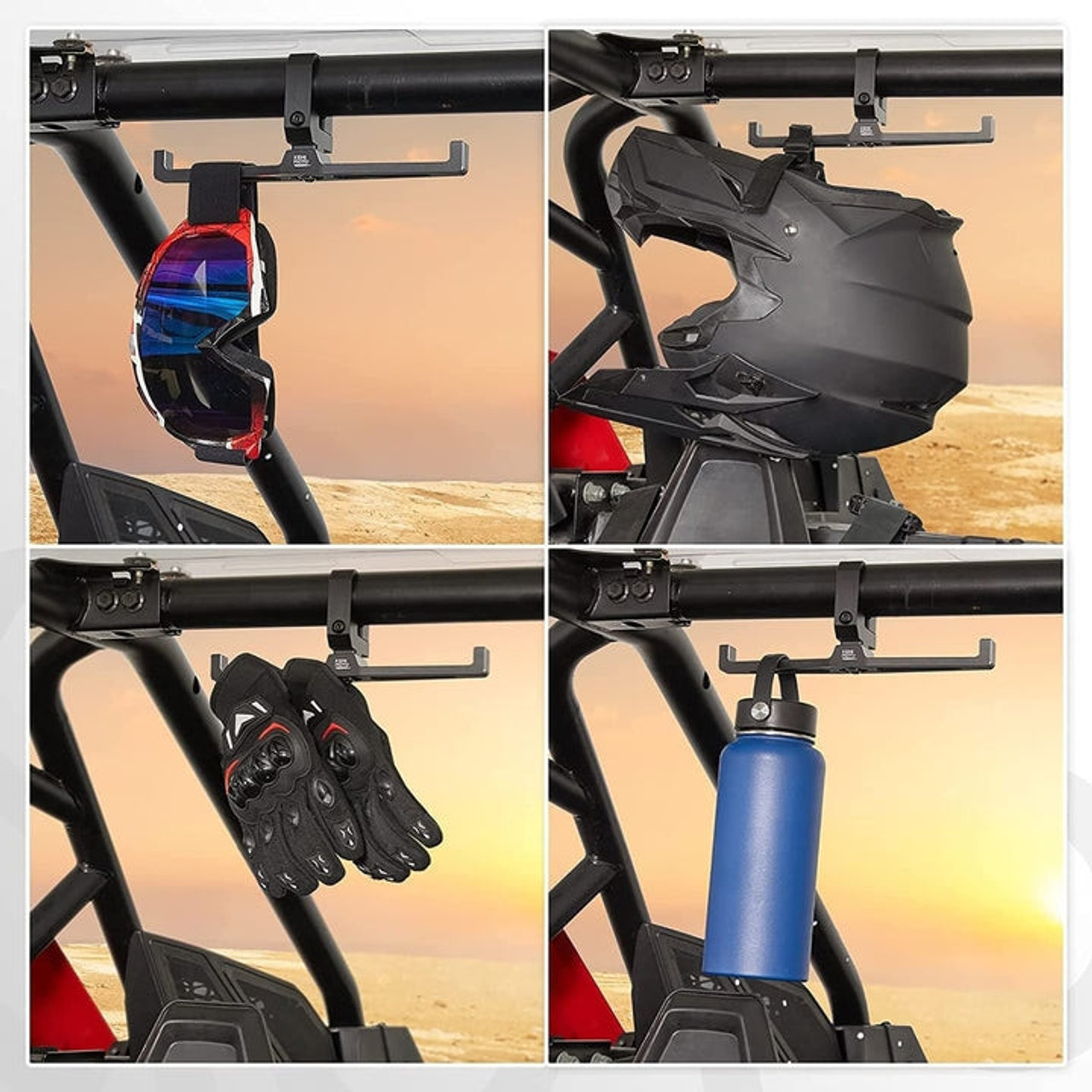Polaris General 15 2 Roll Cage Utv Headset Hanger Helmet By Kemimoto