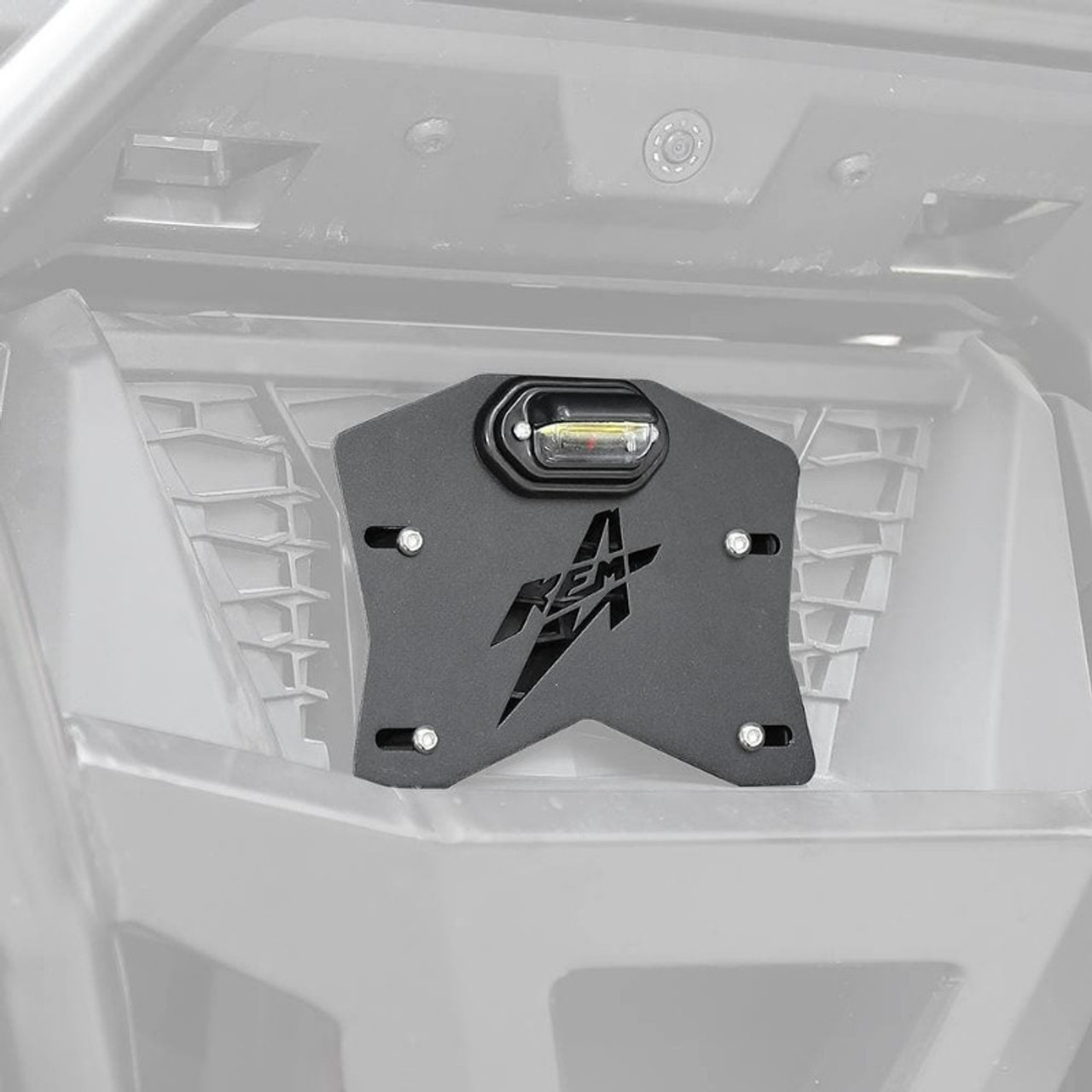 Enhance Your Polaris General With Kemimotos Led License Plate Bracket Kit