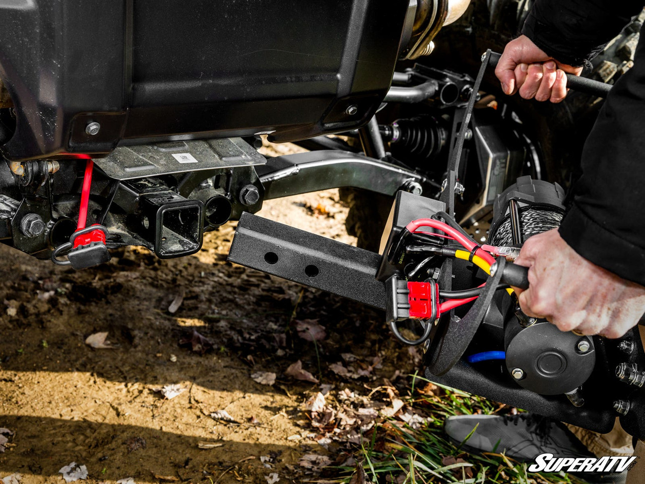 Polaris General Winch Quick Connect Plugs By Super Atv Wn U Qcpc
