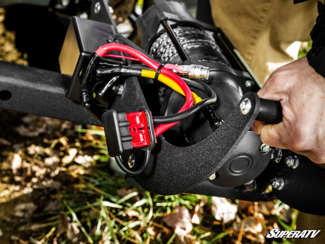 Polaris General Winch Quick Connect Plugs By Super Atv Wn U Qcpc