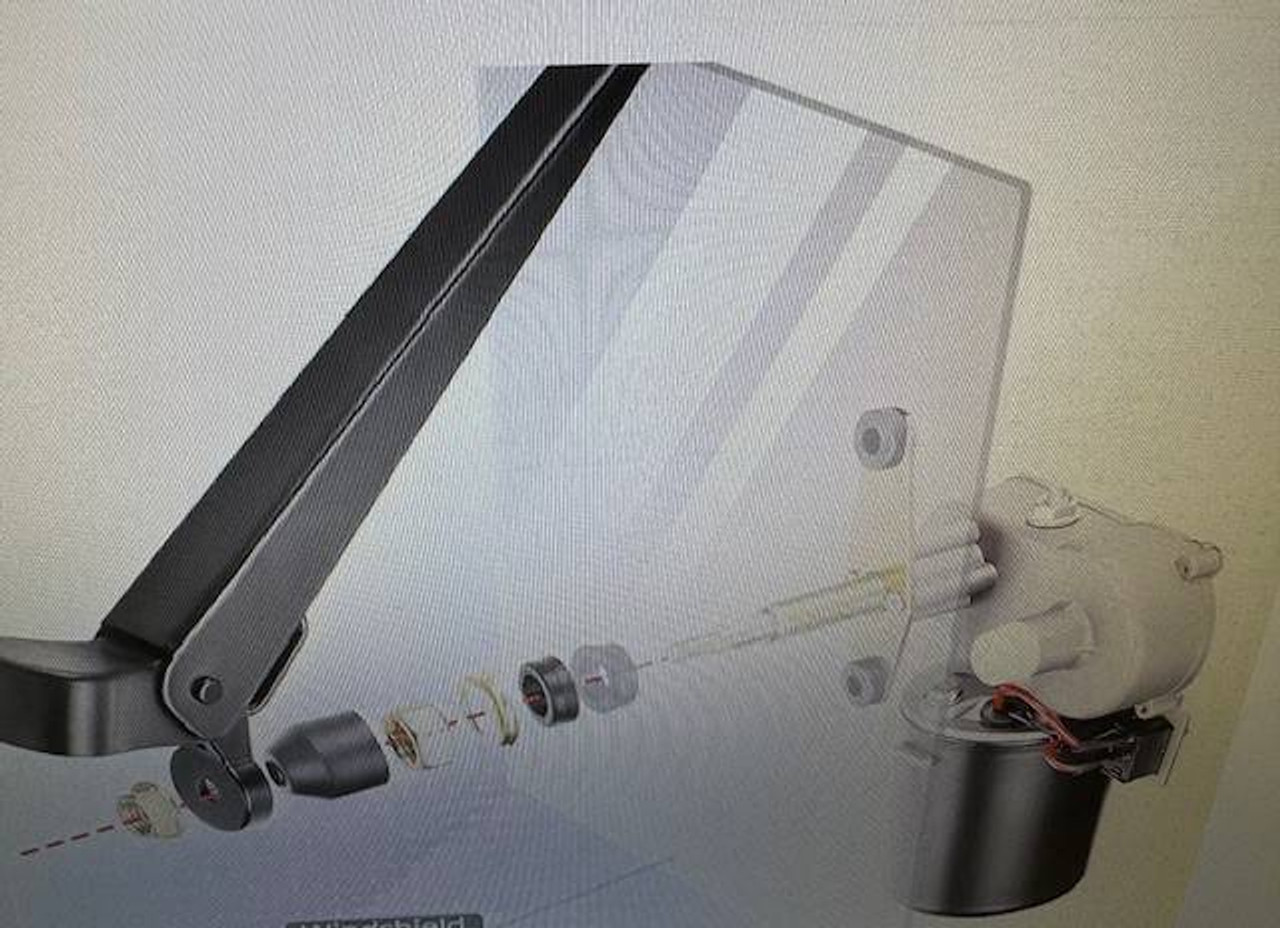 Polaris General 12 Volt Universal Electric Wiper With Washer By Emp 15002