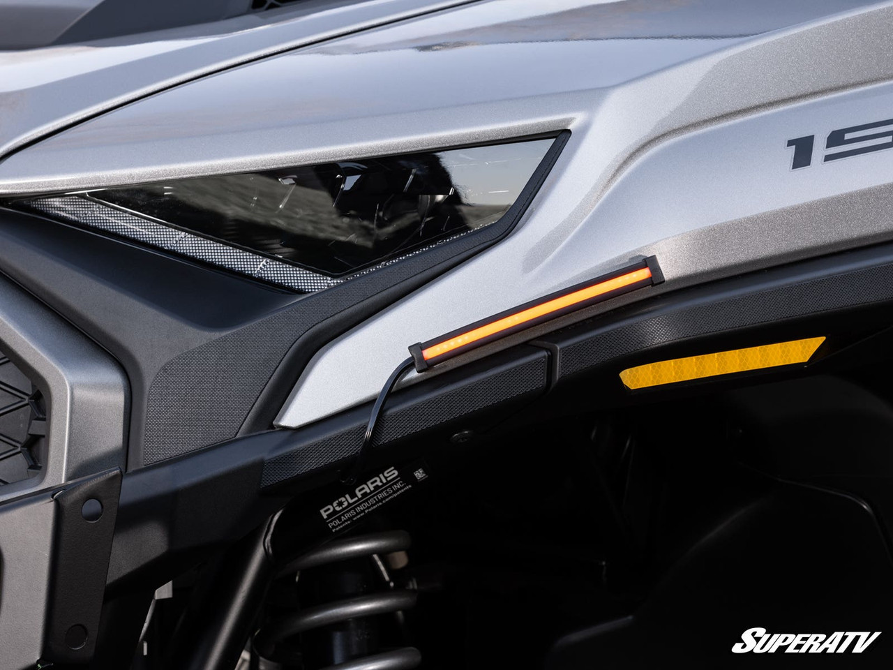 Polaris General LED Turn Signal Strips by SuperATV TSK-U-LEDSM-CONF