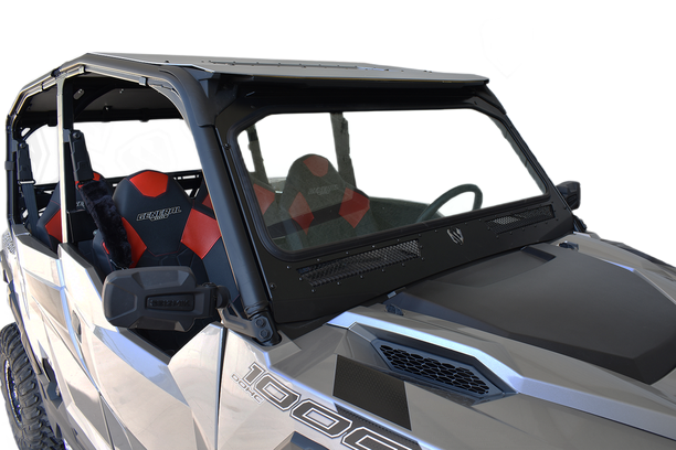 Polaris General Vented Full Glass Windshield by Moto Armor - MA-GEN-WS ...